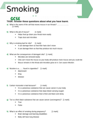 Smoking | Teaching Resources