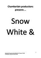 "Snow White" Pantomime Script | Teaching Resources