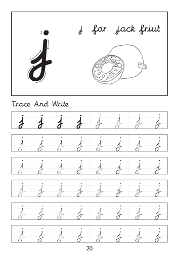 Set of cursive letter A-a to Z-z dot to dot worksheets with pictures ...