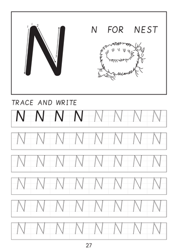 Set of cursive capital letters A-A to Z-Z dot to dot worksheets with ...