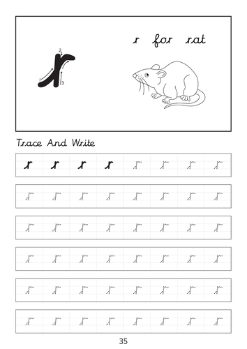 Set of cursive small letters a-a to z-z dot to dot worksheets with ...
