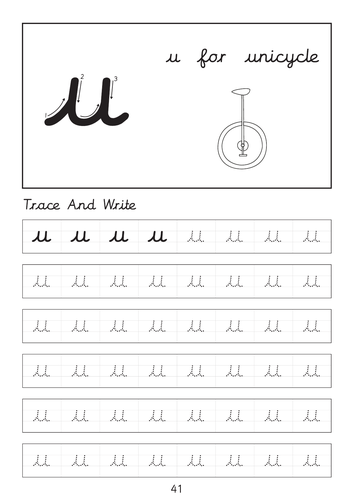 Set of cursive small letters a-a to z-z dot to dot worksheets with ...