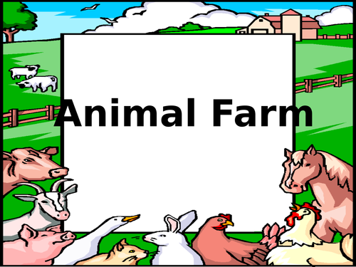 Animal Farm Persuasive Language AFOREST | Teaching Resources