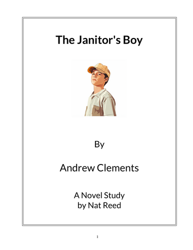 The Janitor's Boy by Andrew Clements - (Lesson Plan) | Teaching Resources