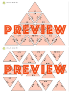 Equivalent Fractions Tarsia Puzzles | Teaching Resources