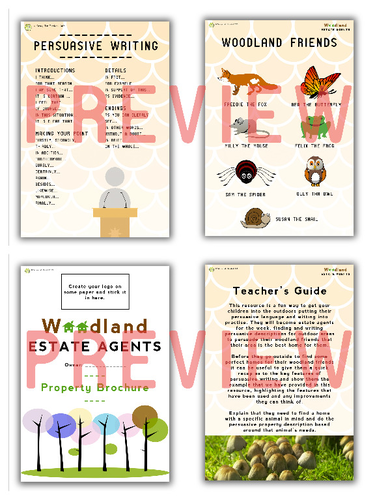 Persuasive Writing Activity: Estate Agents | Teaching Resources