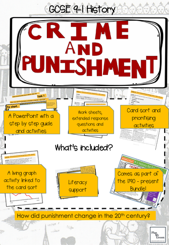 GCSE Crime, punishment and law enforcement through timec.1000-present ...