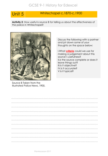 GCSE Crime, punishment and law enforcement through timec.1000-present ...