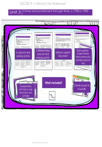 GCSE Crime, punishment and law enforcement through timec.1000-present ...