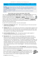 GCSE Crime, punishment and law enforcement through timec.1000-present ...