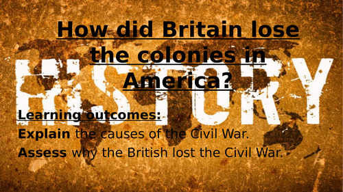 The American War of Independence | Teaching Resources