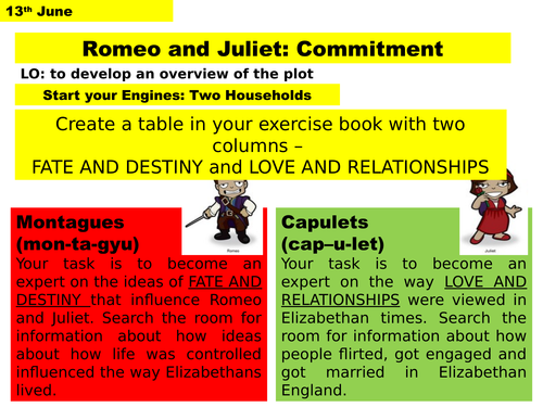 Romeo and Juliet Act 2 Scene 2 | Teaching Resources