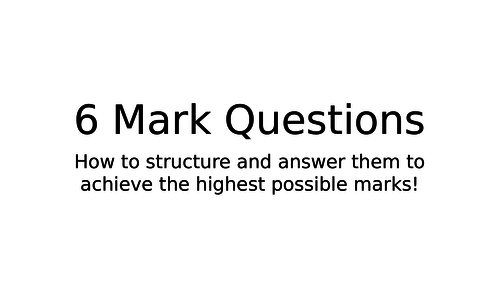 OCR GCSE PE New Spec 2016 - How to answer 6 mark questions using AO's ...