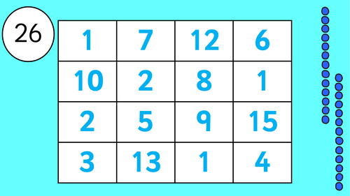 Number Grids - Pack B | Teaching Resources