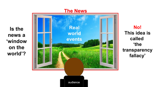 TV News - Representation in a TV News story - Sound elements PowerPoint ...