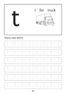 Set of simple small letters a to z line worksheets sheets with pictures ...