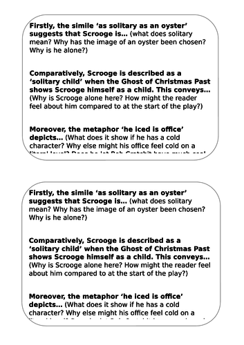 How does Scrooge change in 'A Christmas Carol'? Observation Lesson ...