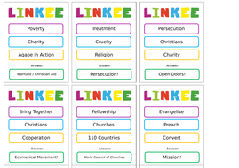 GCSE Christianity Linkee Puzzle and Card Game! | Teaching Resources
