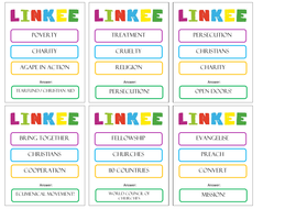 GCSE Christianity Linkee Puzzle and Card Game! | Teaching Resources