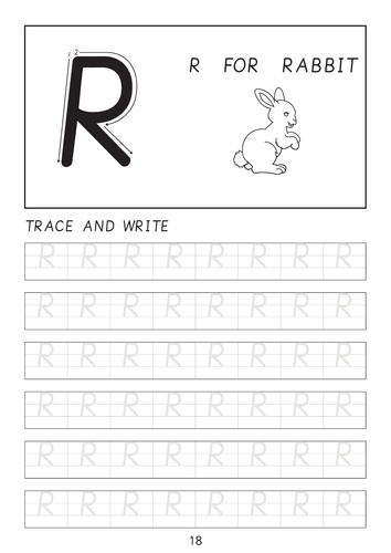 Set of cursive capital letters A to Z line worksheets sheets with ...