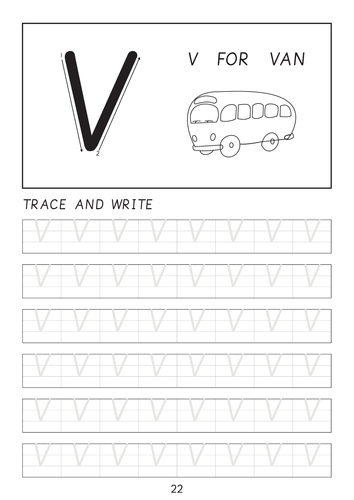 Set of cursive capital letters A to Z line worksheets sheets with ...