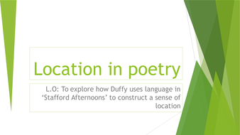 Carol Ann Duffy poems | Teaching Resources