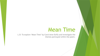 Carol Ann Duffy poems | Teaching Resources
