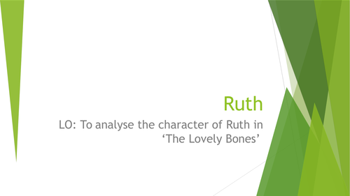 The Lovely Bones | Teaching Resources