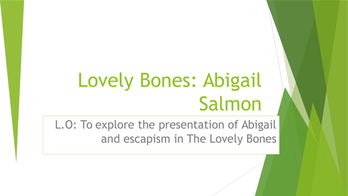The Lovely Bones | Teaching Resources
