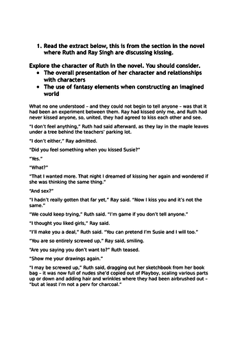 The Lovely Bones | Teaching Resources