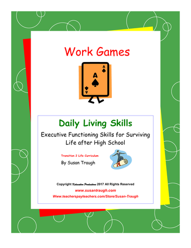 Job Skills Bundle - Daily Living Skills | Teaching Resources