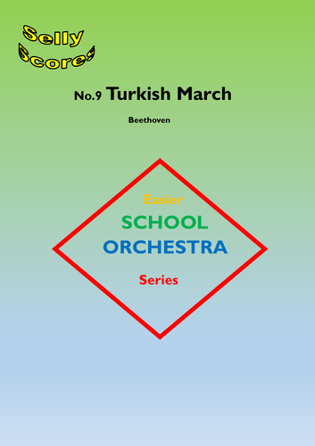 EASIER SCHOOL ORCHESTRA SERIES 9 Turkish March (Beethoven) | Teaching ...
