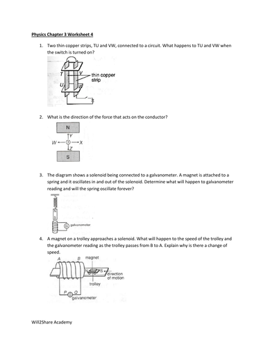 Electromagnetic Induction, Direct Current and Alternative Current ...