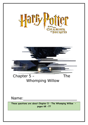 Harry Potter and the Chamber of Secrets - guided reading planning ...
