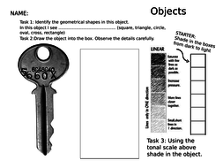 Tonal Worksheet Objects | Teaching Resources