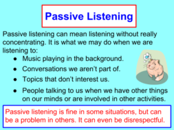Active Listening | Teaching Resources