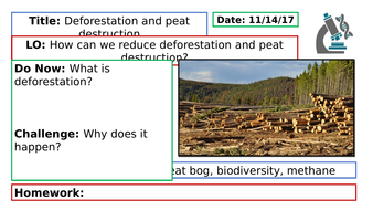 Biology B7 SoL - Biodiversity and ecosystems | Teaching Resources