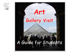ART GALLERY VISIT Guide for Students | Teaching Resources