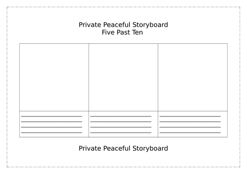 Private Peaceful - Michael Morpurgo | Teaching Resources