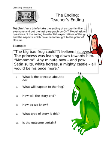 Crossing The Line - Gillian Philips | Teaching Resources