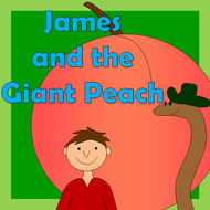James and the Giant Peach novel study- worksheets, display materials ...
