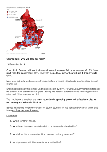 26 AQA 9-1 Citizenship Politics and Participation worksheets that ...
