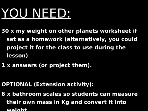 Space KS3 | Teaching Resources