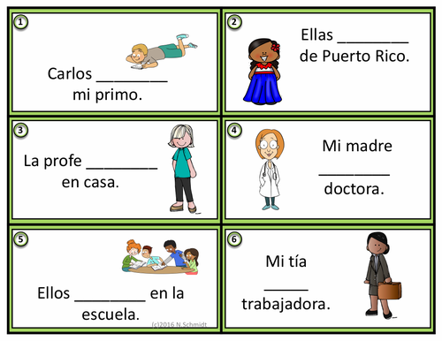 Spanish Task Cards BIG Bundle: TOP 15 SETS @50% off! | Teaching Resources