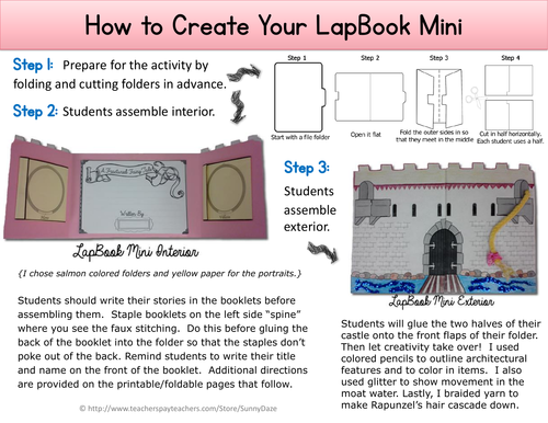 Writing Fractured Fairy Tales (LapBook & Planning Sheets) | Teaching ...