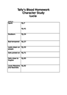 Tally's Blood - Anne Marie Di Mambro Resources | Teaching Resources