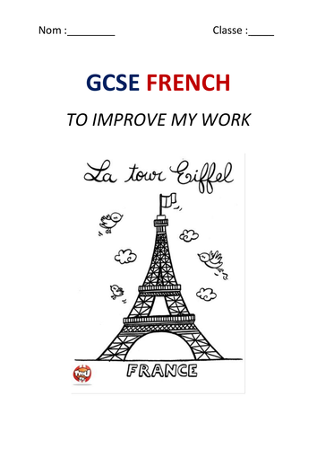 New French GCSE - How to improve your level - Booklet | Teaching Resources