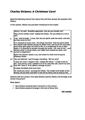 A Christmas Carol - Whole Unit of Work | Teaching Resources