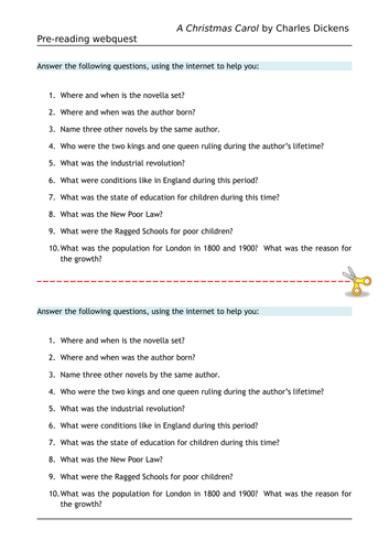 A Christmas Carol - Whole Unit of Work | Teaching Resources