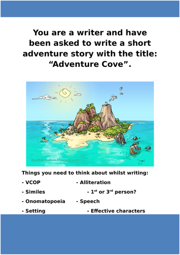 Creative Writing - Discovery Island | Teaching Resources